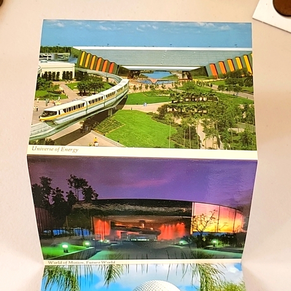 Disney | Art | Vintage Epcot Center 4 Scenic Views Set 1983 | Poshmark